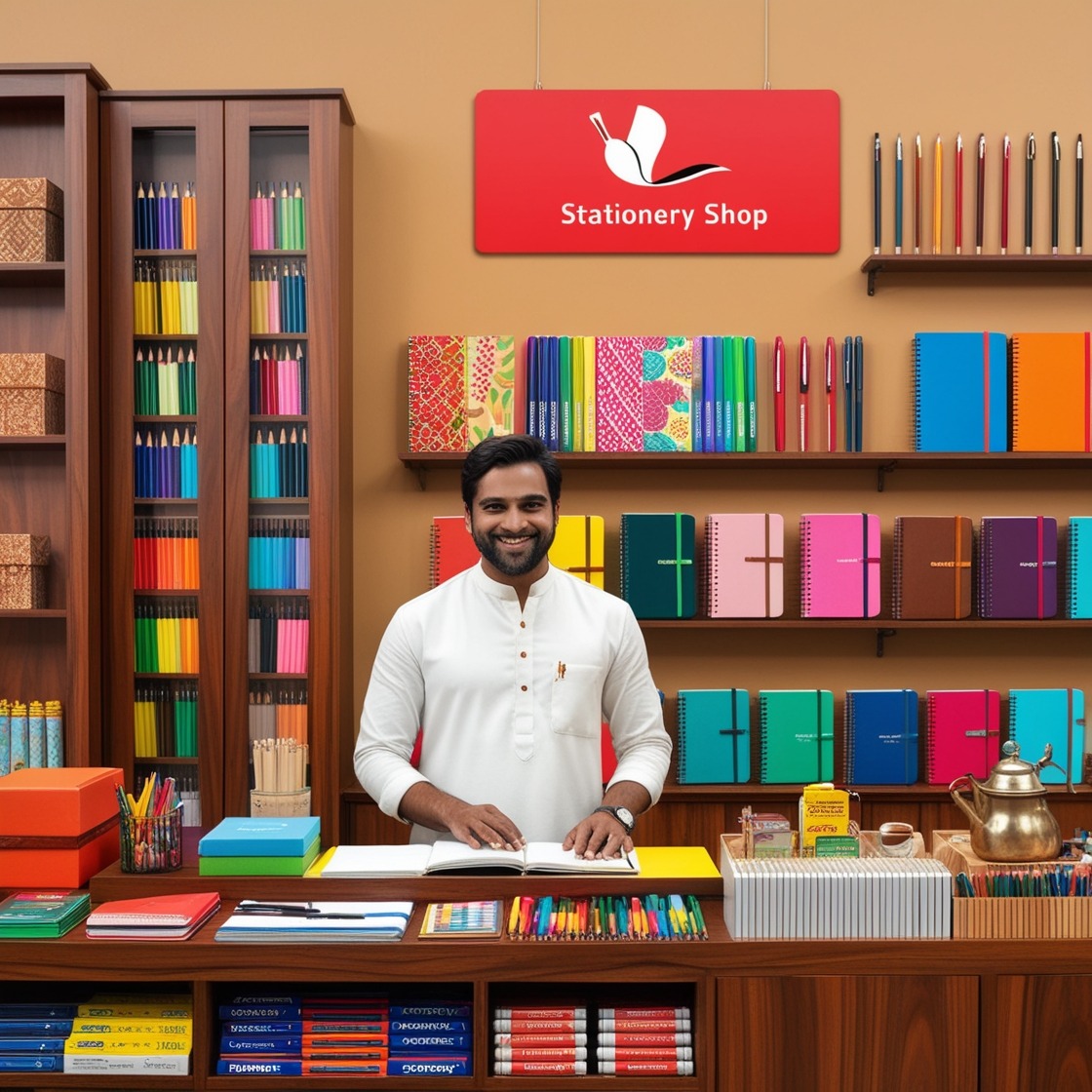Get Stationery shop Project report in 1 hour
