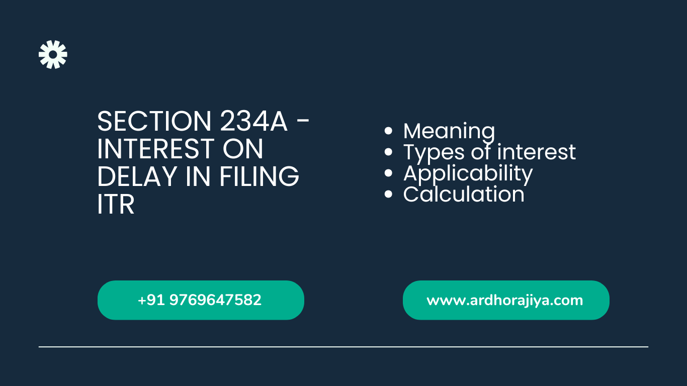 Section 234A of Income tax Act | How to Calculate and Pay online